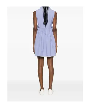 Miu Miu Embroidered Mini Dress - No