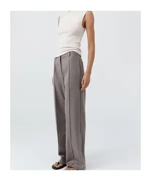 ST. AGNI Sleeveless Backless Top - Shell Pink