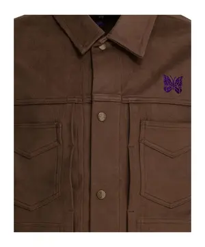 Needles Penny Jean Overshirt Jacket - Brown