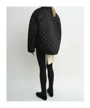 TOTEME Quilted Cotton Jacket With Snap-stud Fastening And Slant Pockets