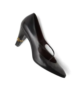 Versace Giulietta Slip-on Pumps - Black
