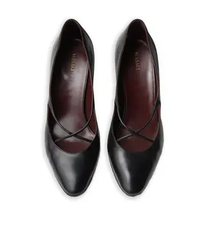 Versace Giulietta Slip-on Pumps - Black