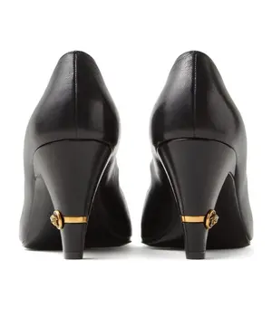 Versace Giulietta Slip-on Pumps - Black