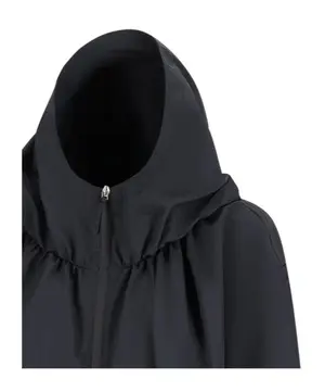 JIL SANDER Hooded Gathered Jacket