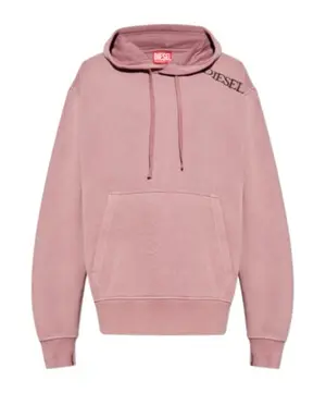 DIESEL® Embroidered-logo Hooded Sweatshirt