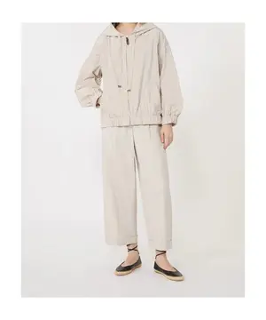 Max Mara Cammeo Taffeta Hooded Jacket - Sand-colored