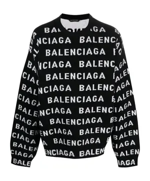 Balenciaga Frill Knitwear For Men