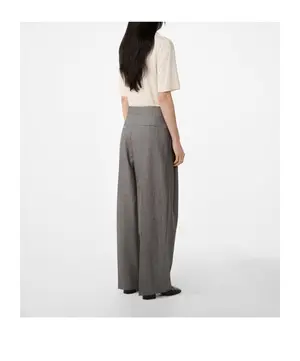 Studio Nicholson Rond Short-sleeve T-shirt In Lyocell Knit - Canvas