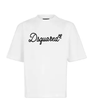 Dsquared2 Embroidered Loose Fit T-shirt