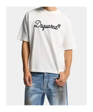 Dsquared2 Embroidered Loose Fit T-shirt