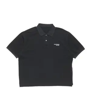 Acne Studios Washed Logo Polo Shirt