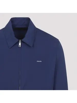 Prada Zip-front Pocket Jacket
