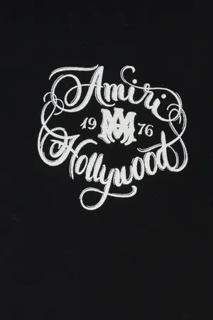 Amiri Hollywood Print Long Sleeve Hoodie
