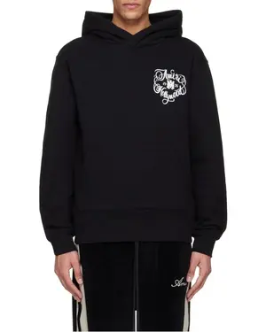Amiri Hollywood Print Long Sleeve Hoodie