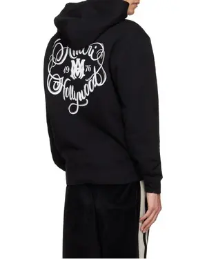 Amiri Hollywood Print Long Sleeve Hoodie