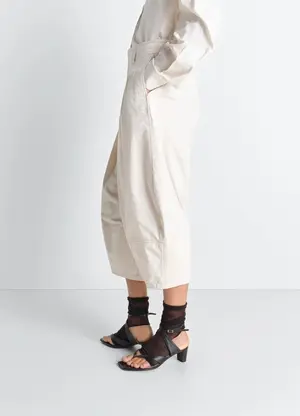 LEMAIRE Pleated Balloon Shorts
