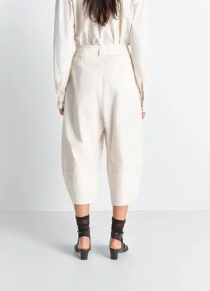 LEMAIRE Pleated Balloon Shorts