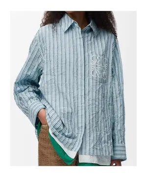 Loewe Relaxed Stripe Logo Shirt