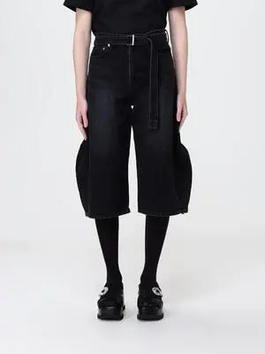 Sacai Belted Wide Leg Trousers