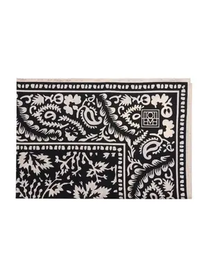 TOTEME Hankie Lace Print Scarf