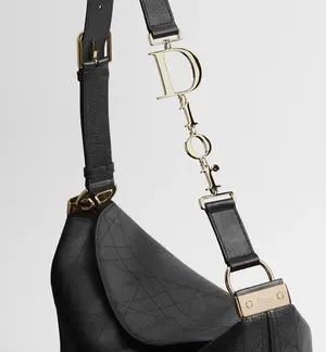 Dior Large Shoulder Bag - Black