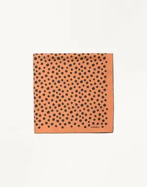 Valentino Garavani Dalmatian Polka Dot Silk Scarf