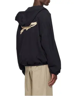Jacquemus Torneo Zip-up Hoodie - Black