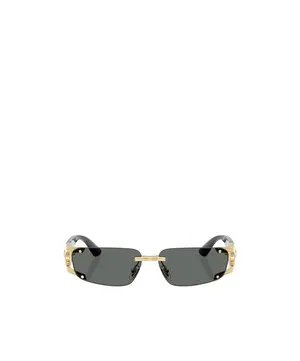 Versace Frameless Sunglasses - Golden