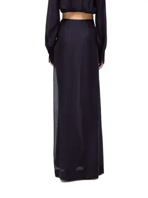 BLUGIRL Sheer Wrap Maxi Skirt