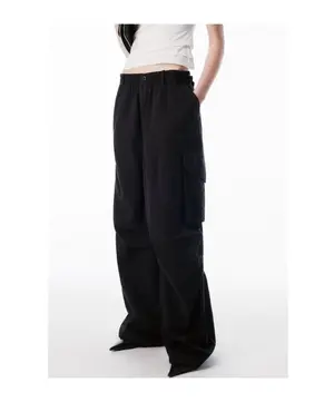 Alexander Wang Mid-rise Cargo Pants - Black