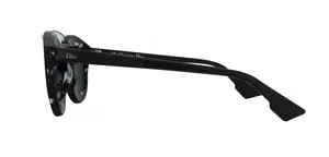 Dior Logo Embellished Sunglasses - Gray