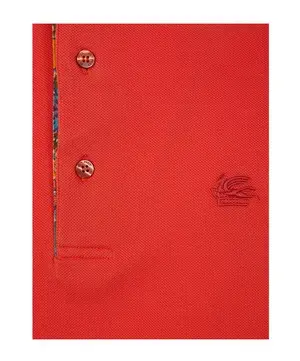Etro Pegaso Embroidered Polo Shirt