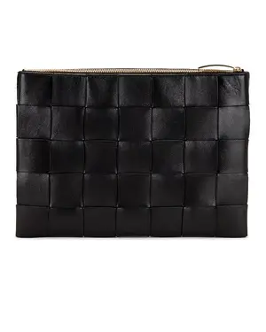 Bottega Veneta Maxi Intrecciato Pouch