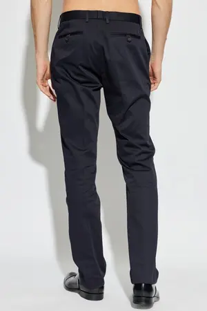 Etro Pegaso Embroidered Tailored Trousers - Black
