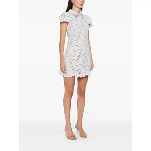 SELF-PORTRAIT Guipure Lace Mini Dress