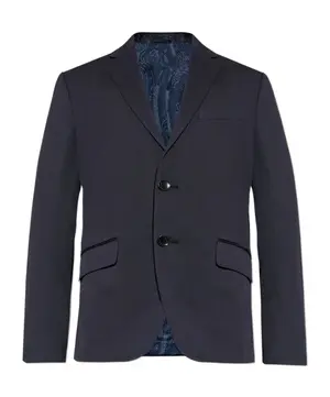 Etro Single-breasted Blazer - Black