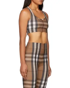 Burberry Vintage Check Sports Bra