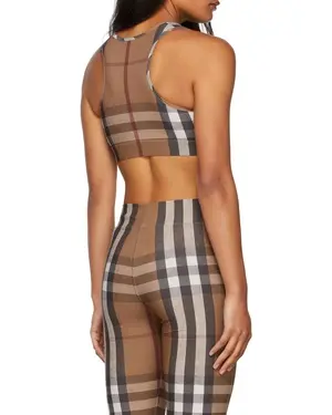 Burberry Vintage Check Sports Bra