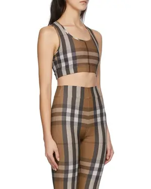 Burberry Vintage Check Sports Bra