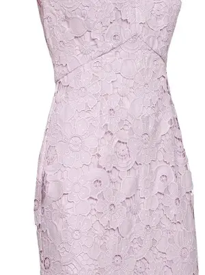 SELF-PORTRAIT Lace Collar Dress
