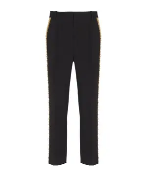 Balmain Embroidered Bottoms For Men