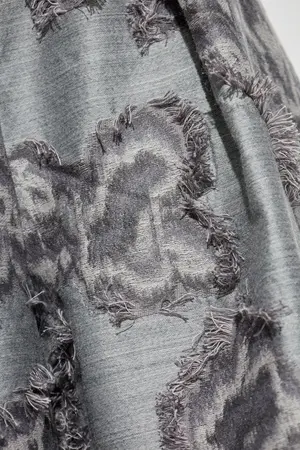 GANNI Printed Wide-leg Trousers