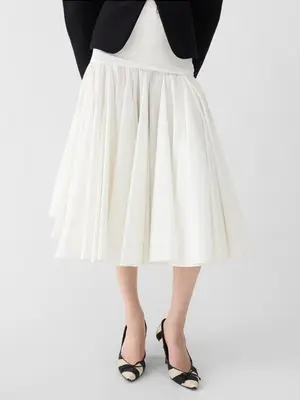 Jacquemus Draped Petticoat Skirt