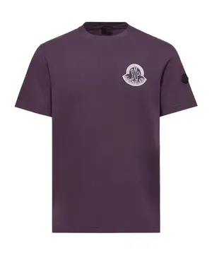 Moncler Logo Printed Crewneck T-shirt