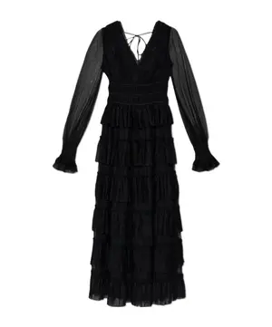 ALLSAINTS Xantara Tulle Maxi Dress