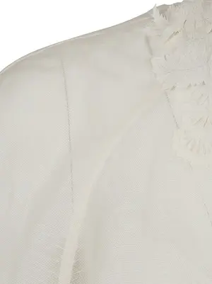 Zimmermann Rebellion Collared Blouse - Cream