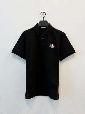 Moncler Logo Patch Short-sleeved Polo Shirt
