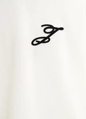 Jacquemus Contrast Stitched Round Neck T-shirt