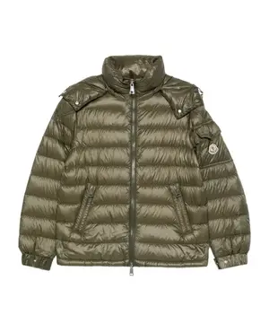 Moncler Long-sleeved Down Jacket With Detachable Hood