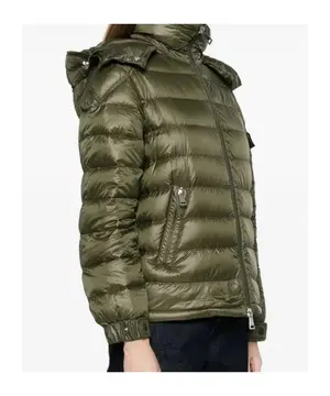 Moncler Long-sleeved Down Jacket With Detachable Hood